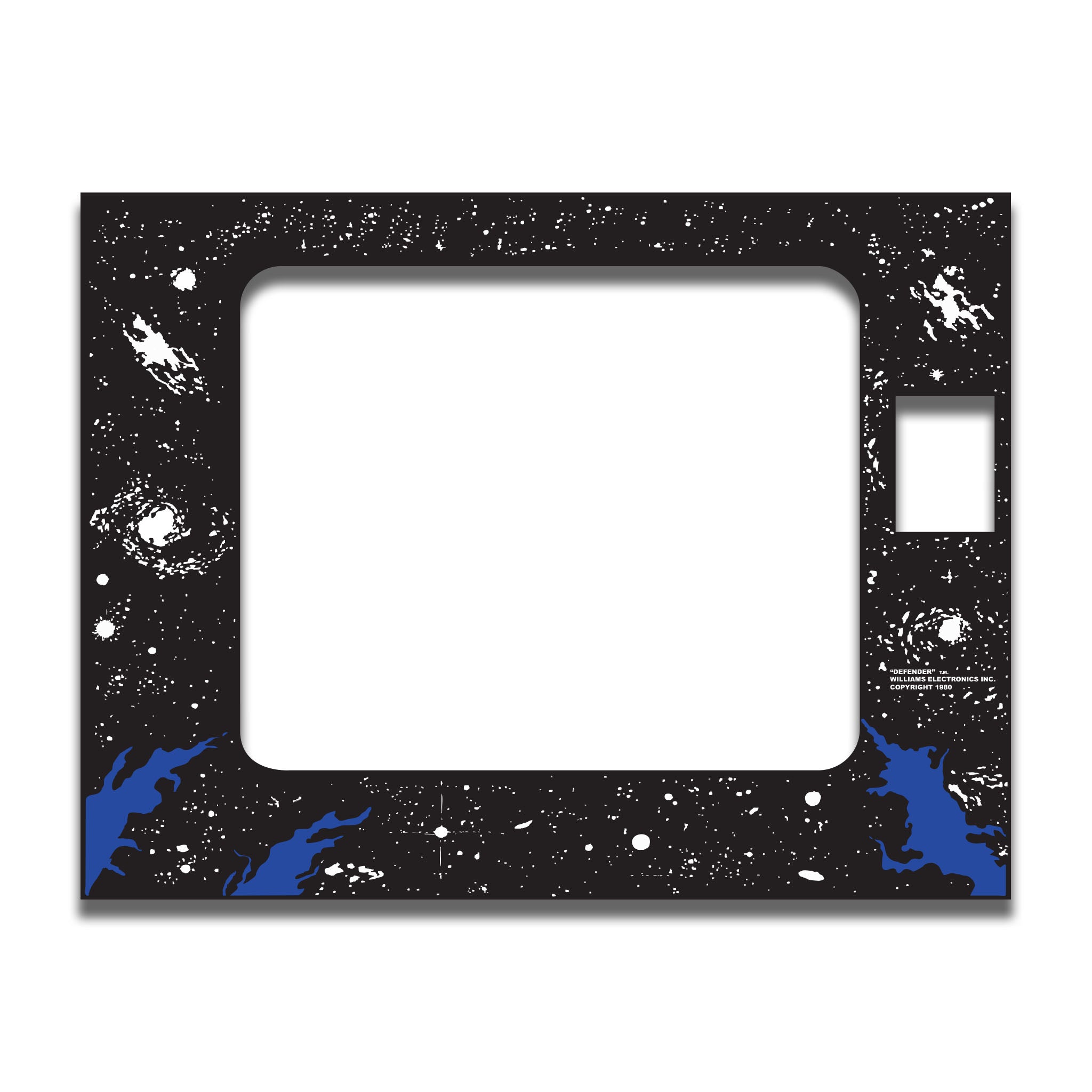 Defender Arcade Bezel Decal Kit – Vertex Decals