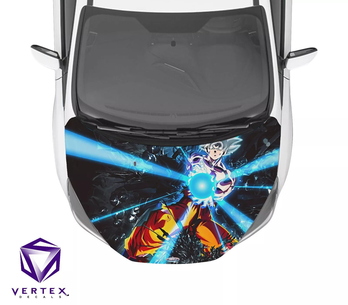 Goku Anime Hood Wrap 65" X 50" – Vertex Decals