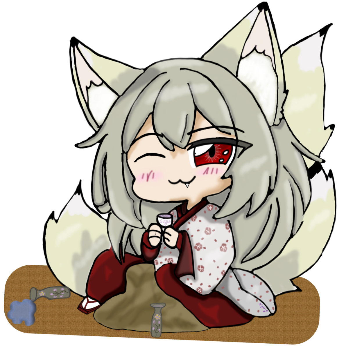 Chibi Sake – Vertex Decals