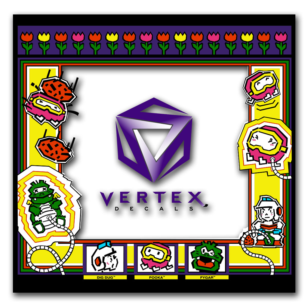 Dig Dug Bezel – Vertex Decals