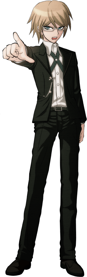 Byakuya Togami Full Body Sprite v4 – Vertex Decals