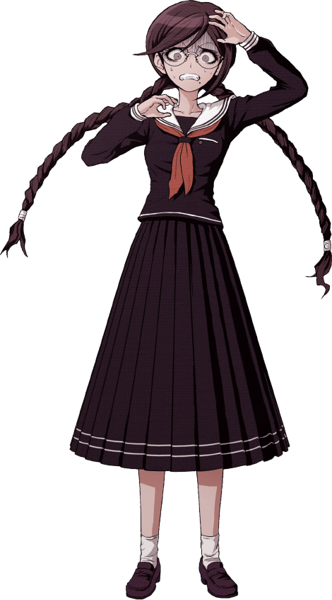 Toko Fukawa Full Body Sprite v3 – Vertex Decals