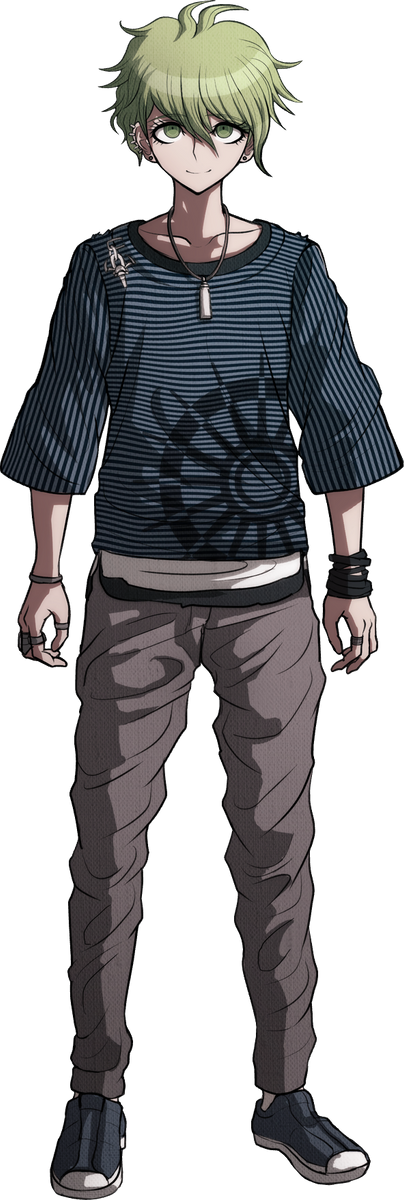 Rantaro Amami Full Body Sprite – Vertex Decals