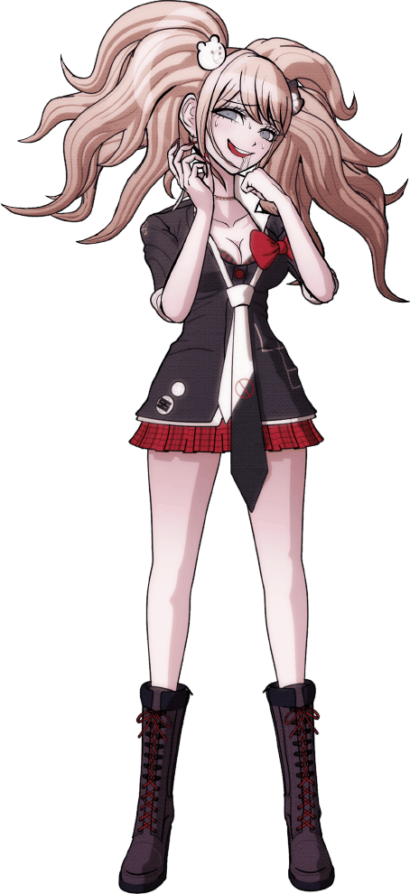 Junko Enoshima Full Body Sprite v9 – Vertex Decals