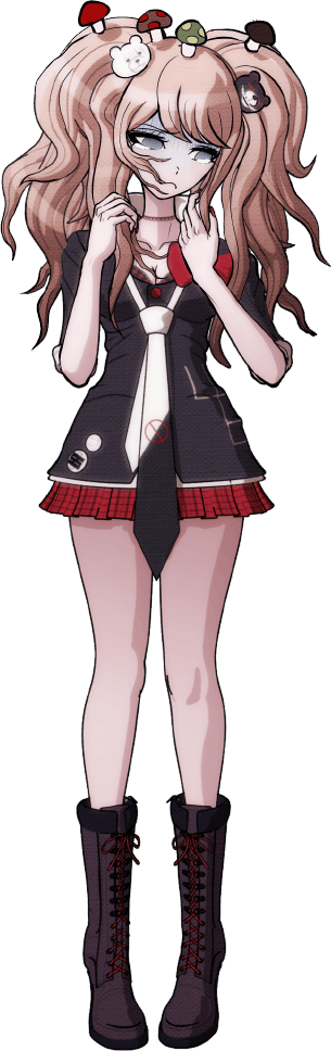 Junko Enoshima Full Body Sprite v6 – Vertex Decals