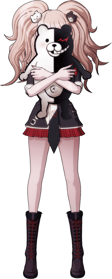 Junko Enoshima Full Body Sprite v7 – Vertex Decals