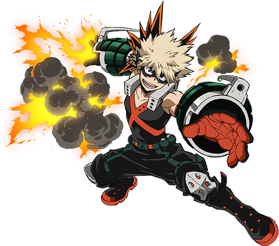 Katsuki Bakugo Action – Vertex Decals