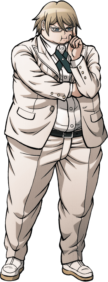 Byakuya Togami (Imposter) Full Body Sprite v5 – Vertex Decals